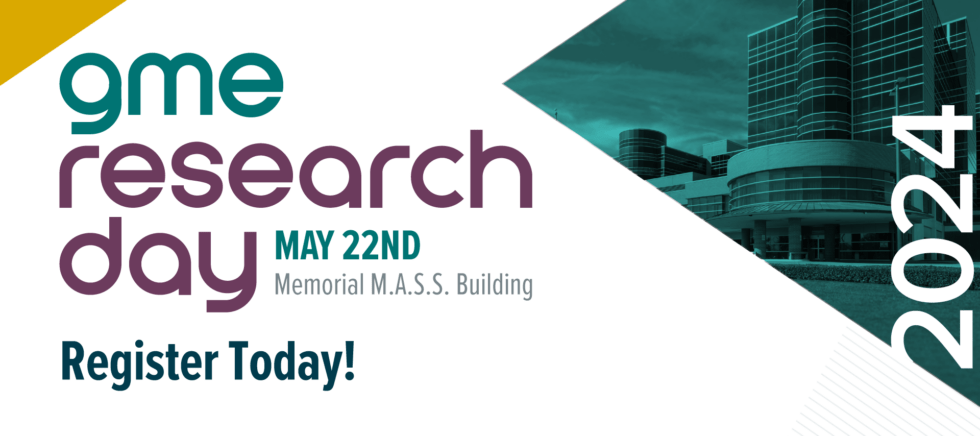 GME Research Day 2024 - Memorial Graduate Medical Education Program